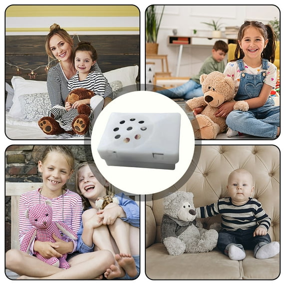 Voice Recorder for Stuffed Animal | Mini Square Voice Recording Device ...