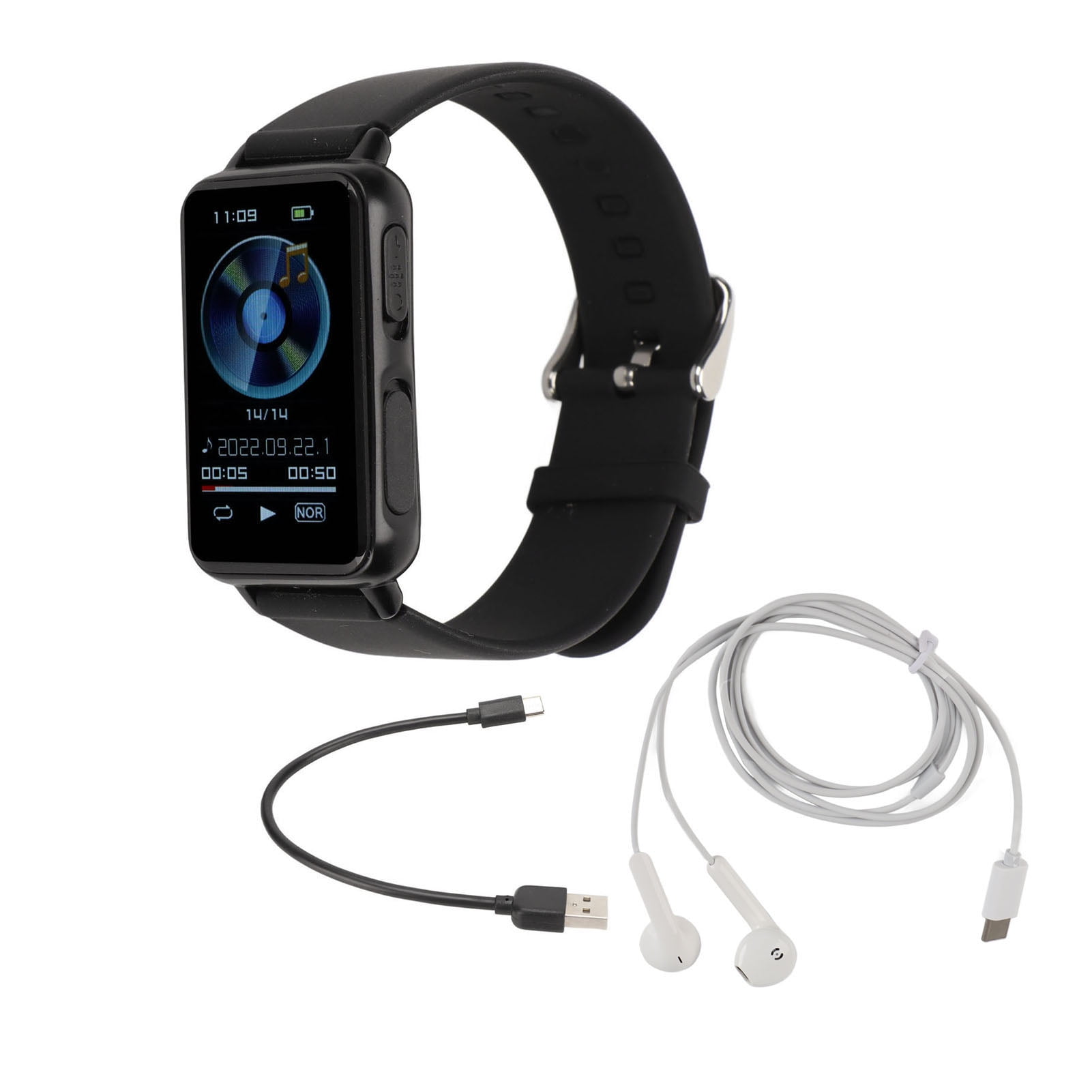 Voice Recorder Watch, AI Intelligent HD Noise Reduction E Book Voice ...