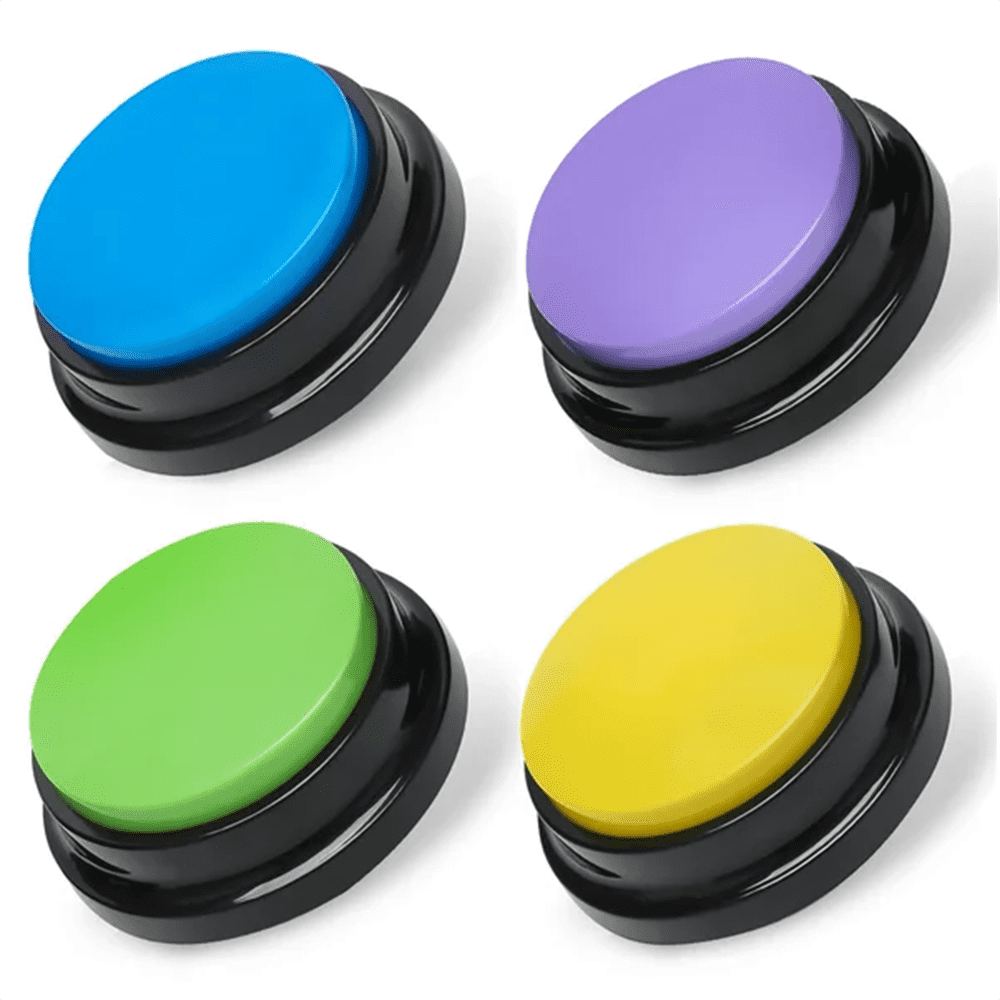 Voice Recording Button, Dog Buttons for Communication Pet Training ...