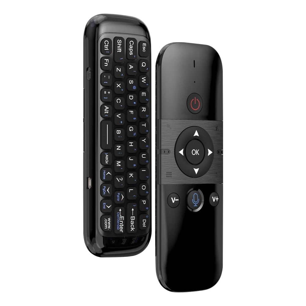 Voice Remote Control Air Mouse 2.4G Mini Wireless Keyboard IR Learning ...