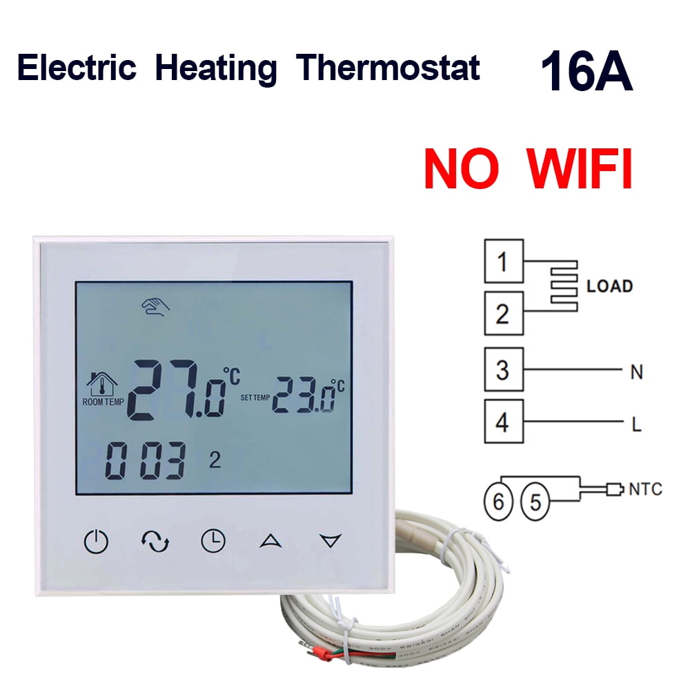 Voice Smart Underfloor Heating Thermostat Room WIFI Mobile Phone APP ...