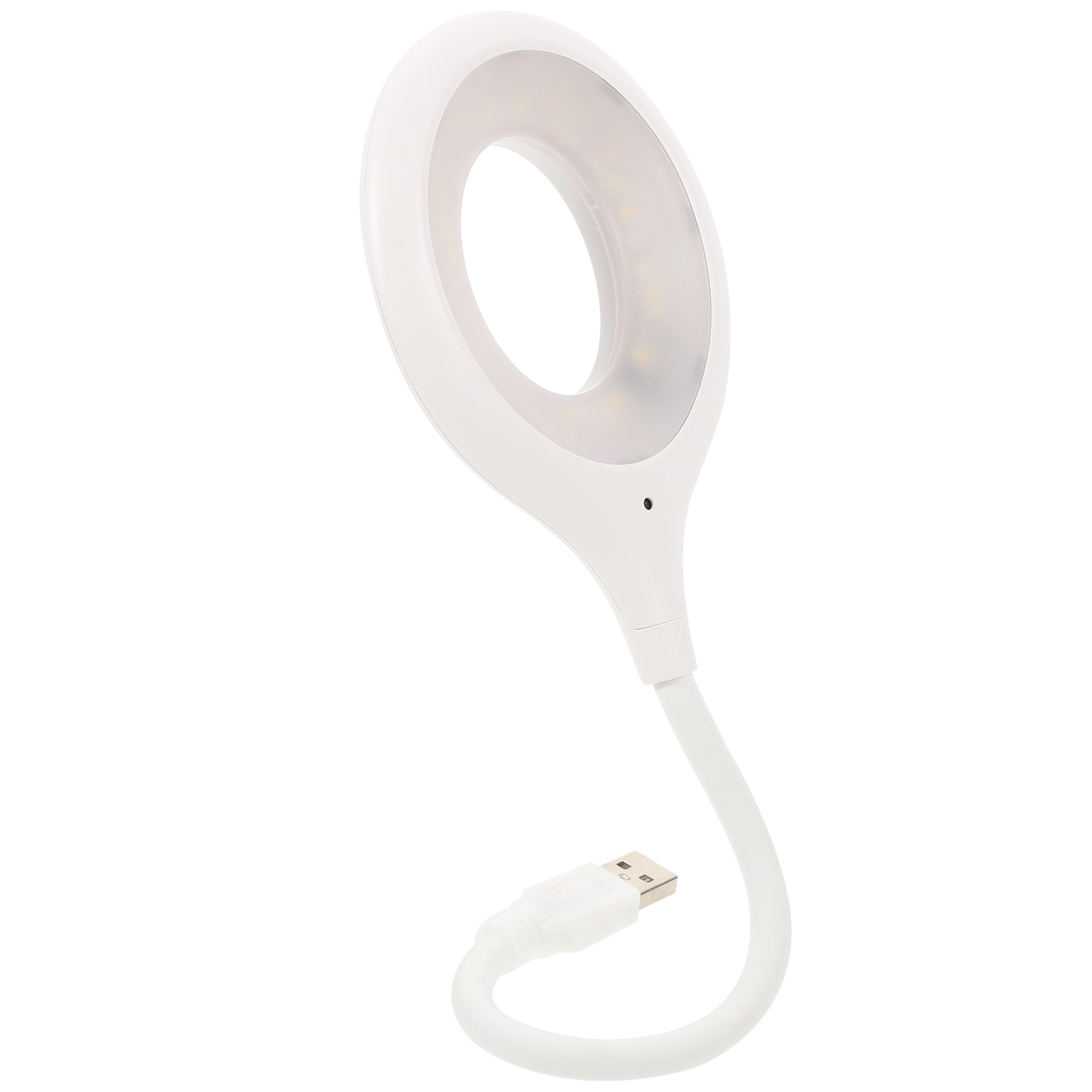 Voice USB Night Light Gooseneck Reading Lamp Bedside Flexible Desk ...