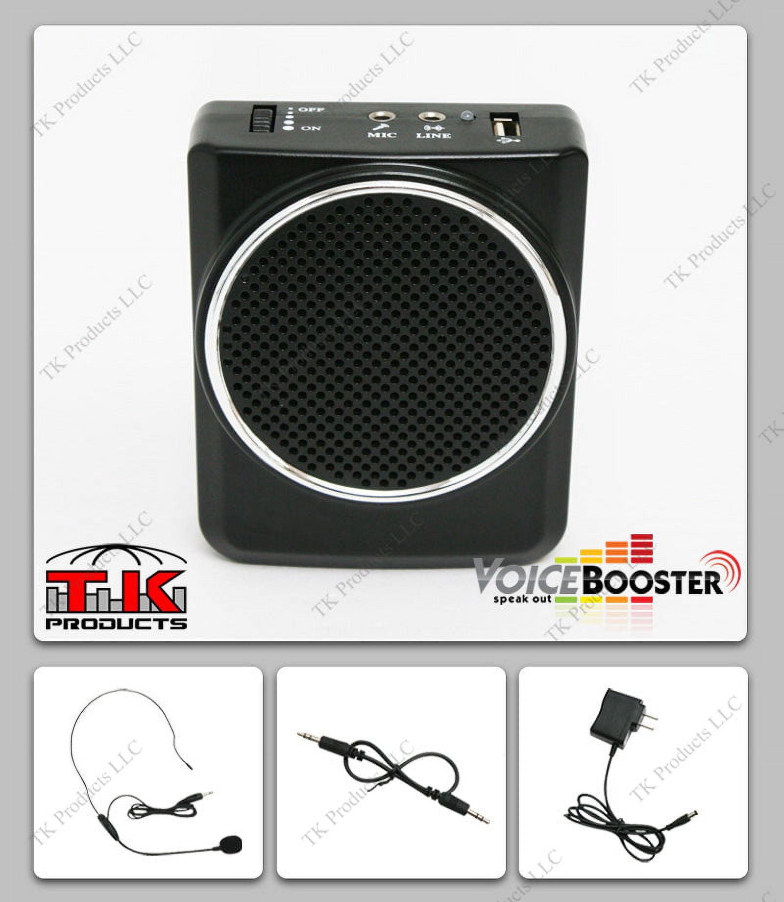 VoiceBooster MR1700 12watt Voice Amplifier with Built in MP3 player ...