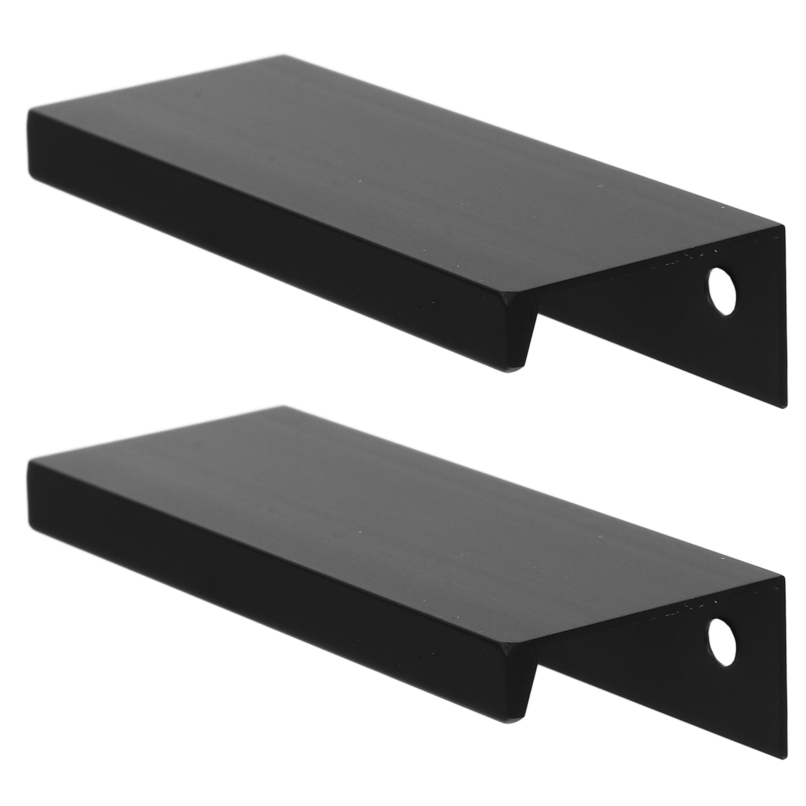 Voiceine 1 Pair Of Hidden Drawer Pulls Invisible Door Handle Concealed ...