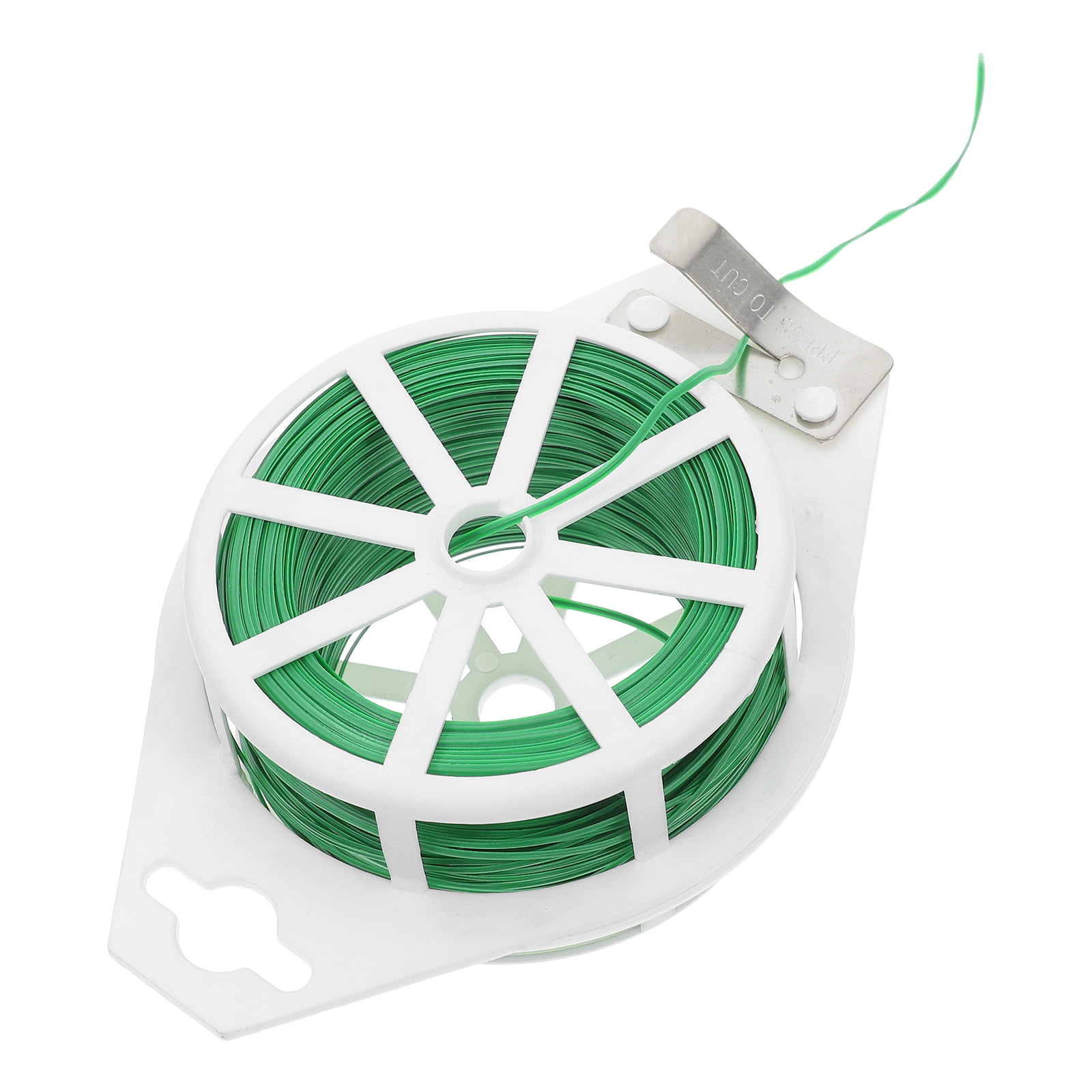 Voiceine 1 Roll Of Garden Tie Twine Green Flexible Wire For Plant ...
