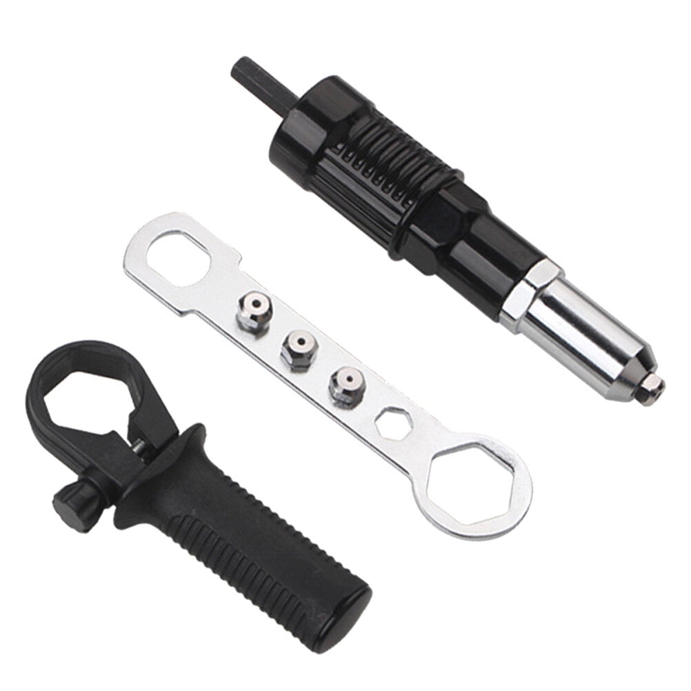 Voiceine 1 Set Electric Rivet Shooter Adapter Electric Riveting Machine ...