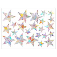 3D Rainbow Window Privacy Film Static Clings Vinyl Decals Flower ...