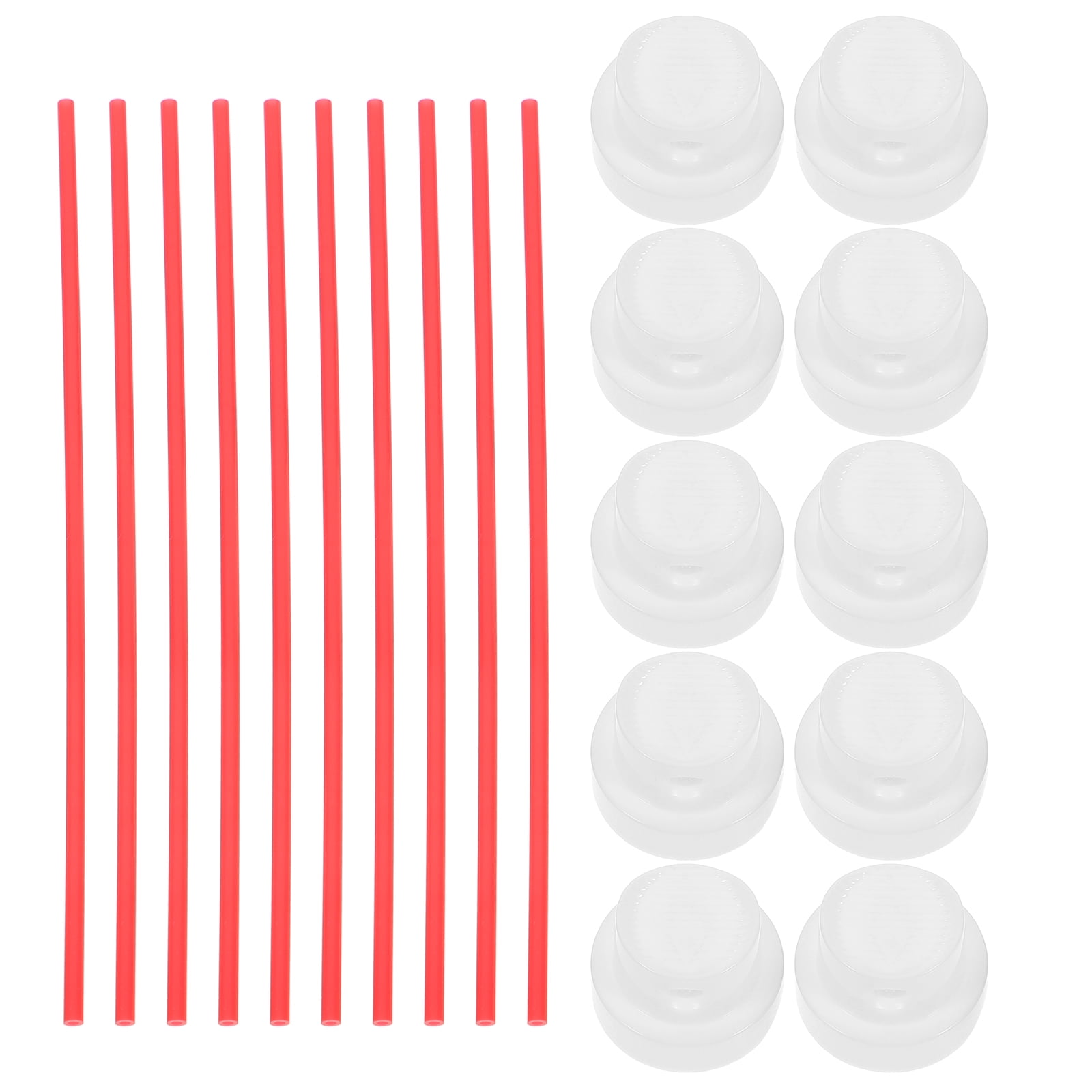 Voiceine 10 Sets of Plastic Spray Can Tubes Replacement Spray Can Tubes ...