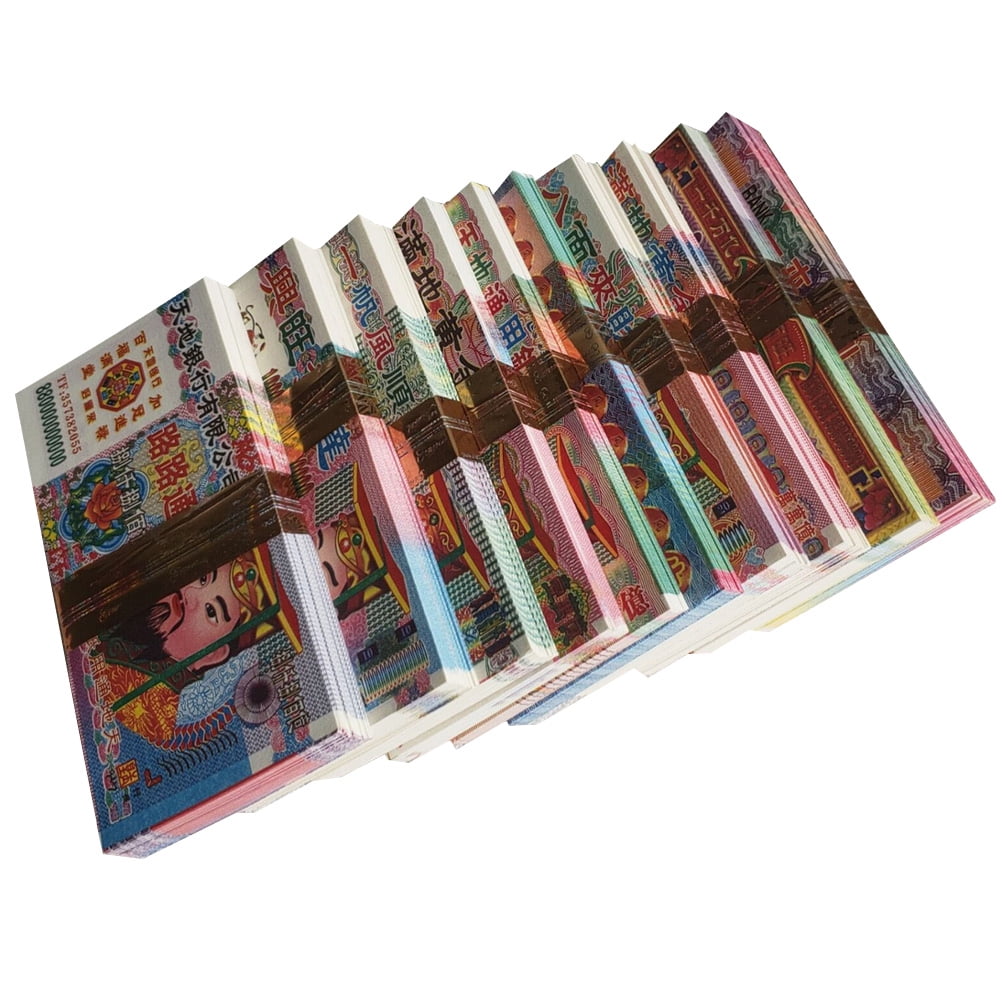 Voiceine 1000 Sheets of Ancestor Money Role-playing Joss Paper Ghost ...