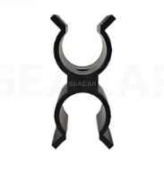 Voiceine 10pcs Double Port Pipe Clamps Plastic Shelf Pole Connector ...