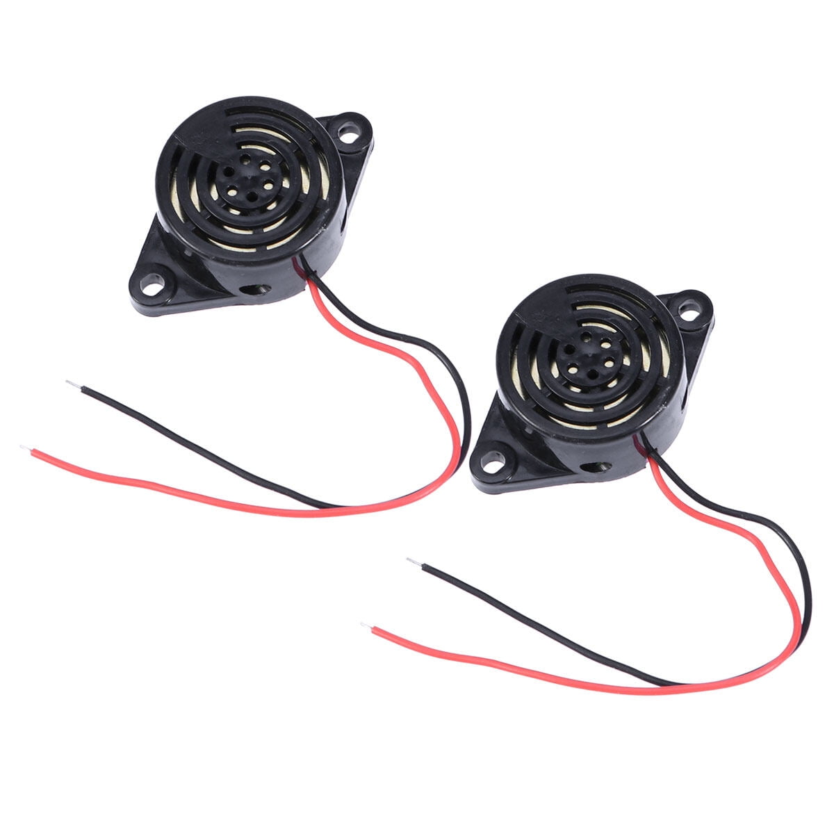 Voiceine 2 PCS DC 3-24V 90DB Small Enclosed Electronic Continuous ...