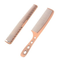 GARENAS Barber Comb Curved Barber Comb for Home Hairdressing Barber ...