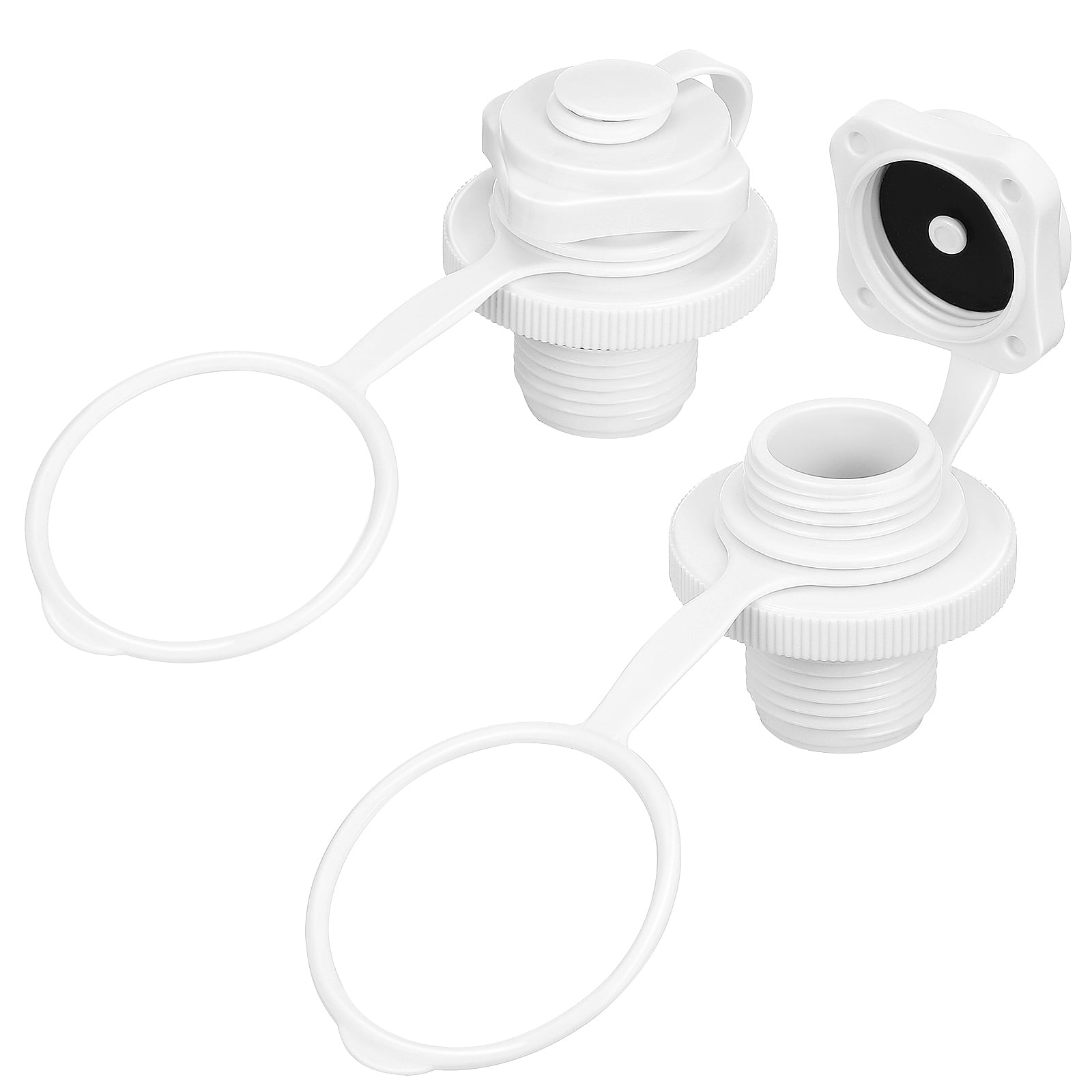 Voiceine 2pcs Boat Air Valves Inflatable Boat Air Plugs Replacement ...