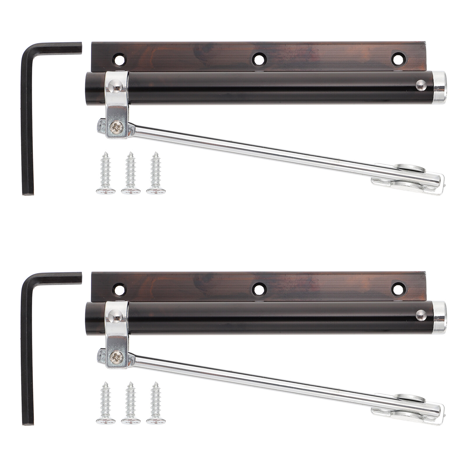 Voiceine 2pcs Heavy Duty Automatic Door Closer Safety Spring Door ...