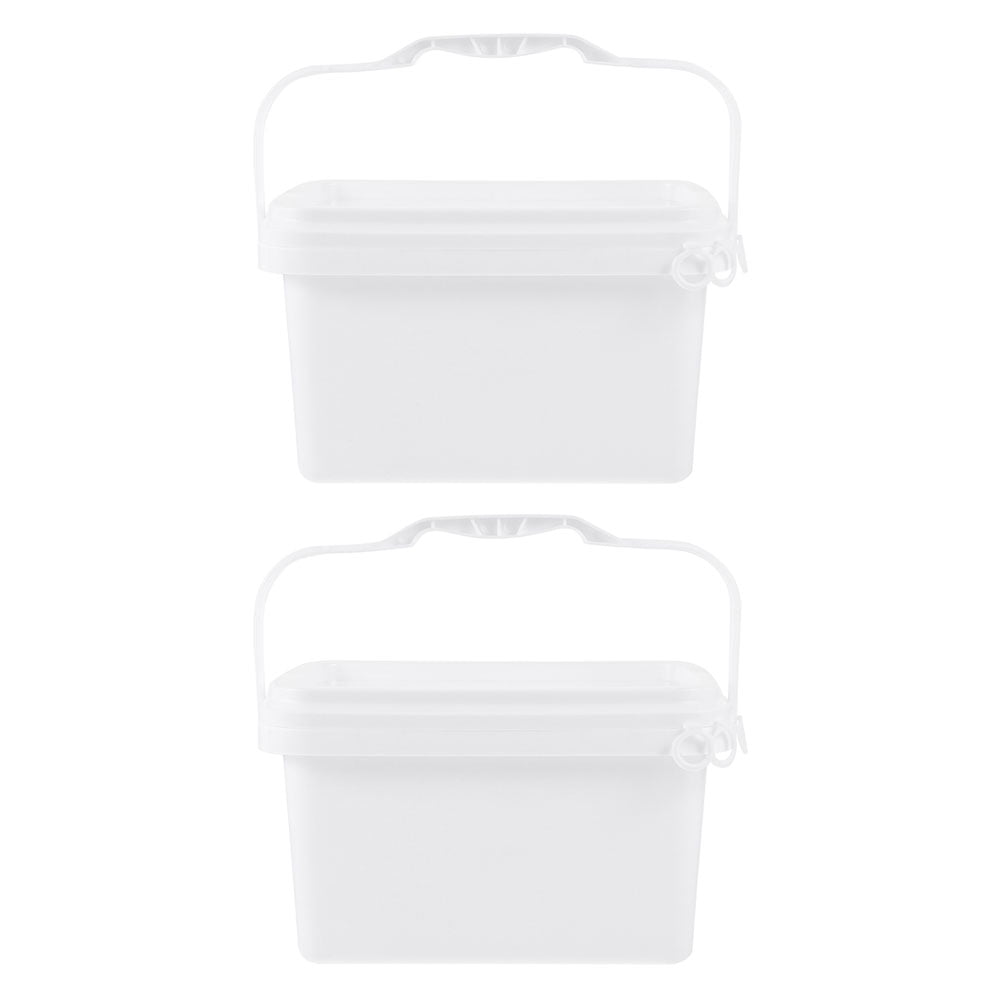 Voiceine 2pcs Painting Bucket Paint Can Paint Storage Bucket Oil Paint ...