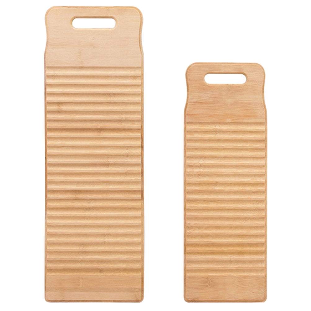 Voiceine 2pcs Wash Board Scrub Board Bamboo Old Fashioned Washboard ...
