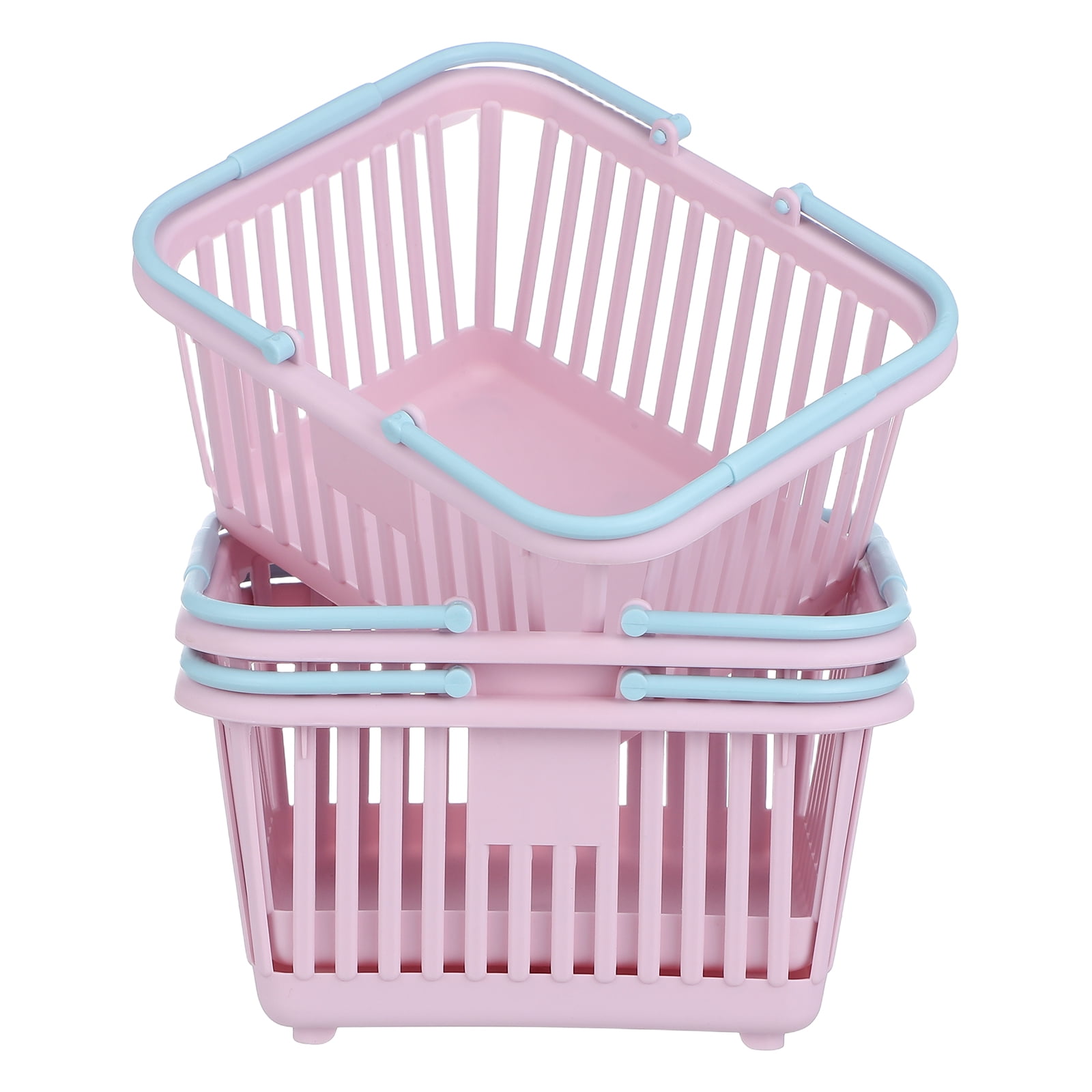 Voiceine 3pcs Mini Shopping Basket Mini Supermarket Basket With Handles ...