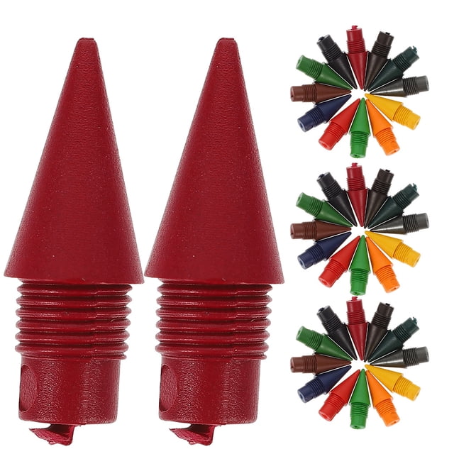 Voiceine 48pcs Everlasting Pencil Replaceable Refill Graphite Pencil ...