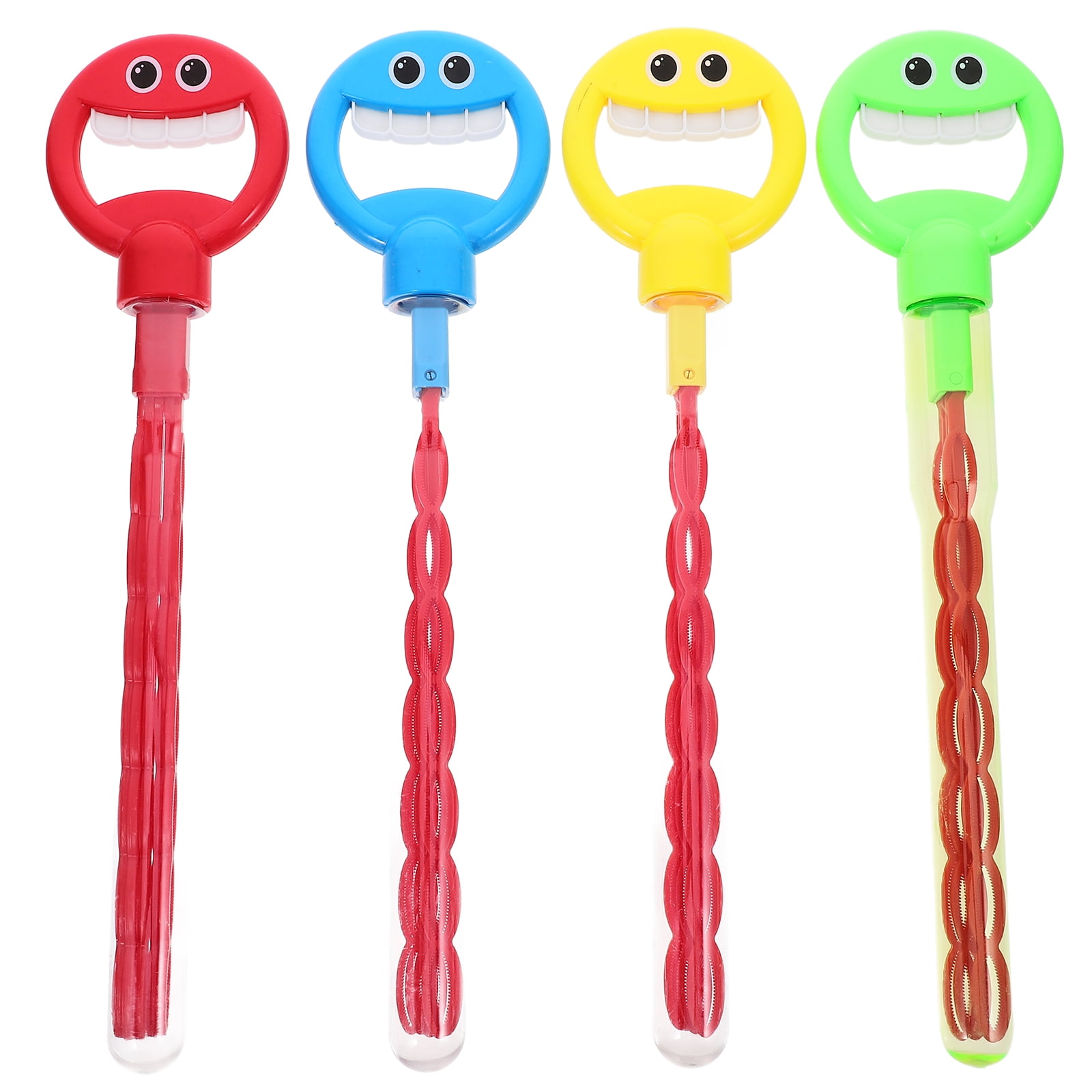 Voiceine 4pcs Bubble Wand Bubble Blowing Making Tubes Empty Bubble ...