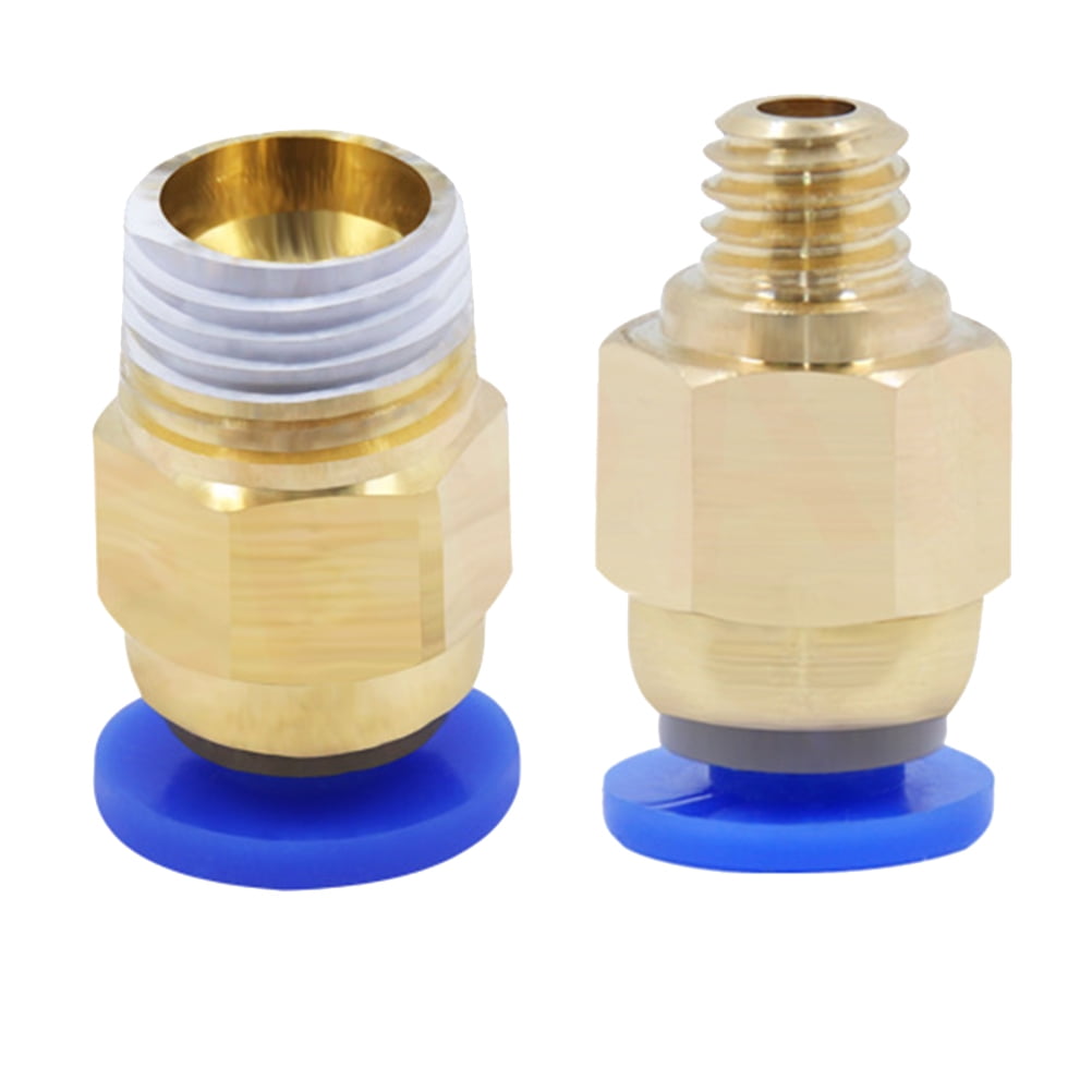 Brass Connector for 3D Printer Blue Pieces M5 Each Two - Walmart.com