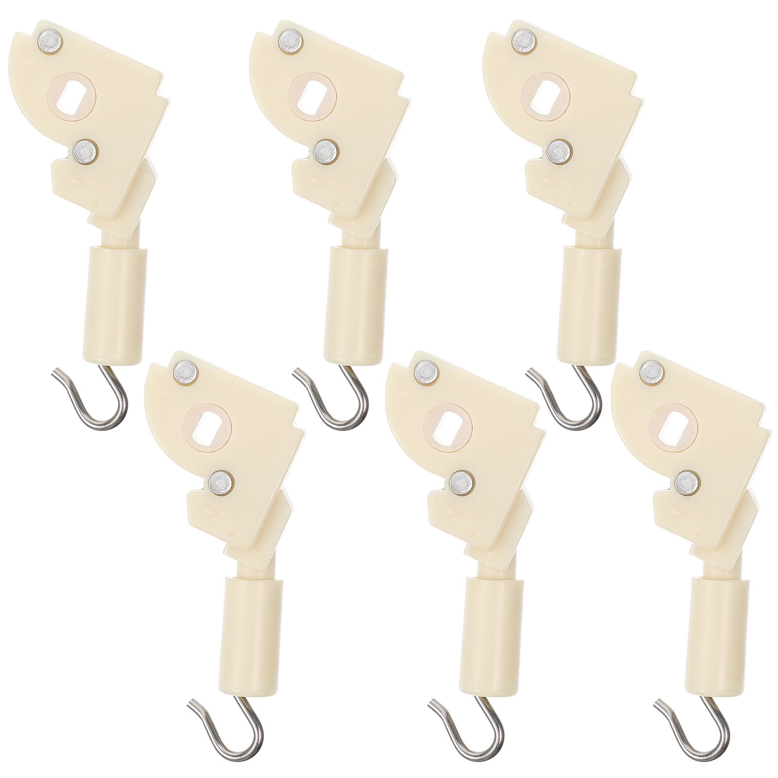 Voiceine 6pcs Drapery Wand Tilt Control Hooks Horizontal Blind Tilter ...