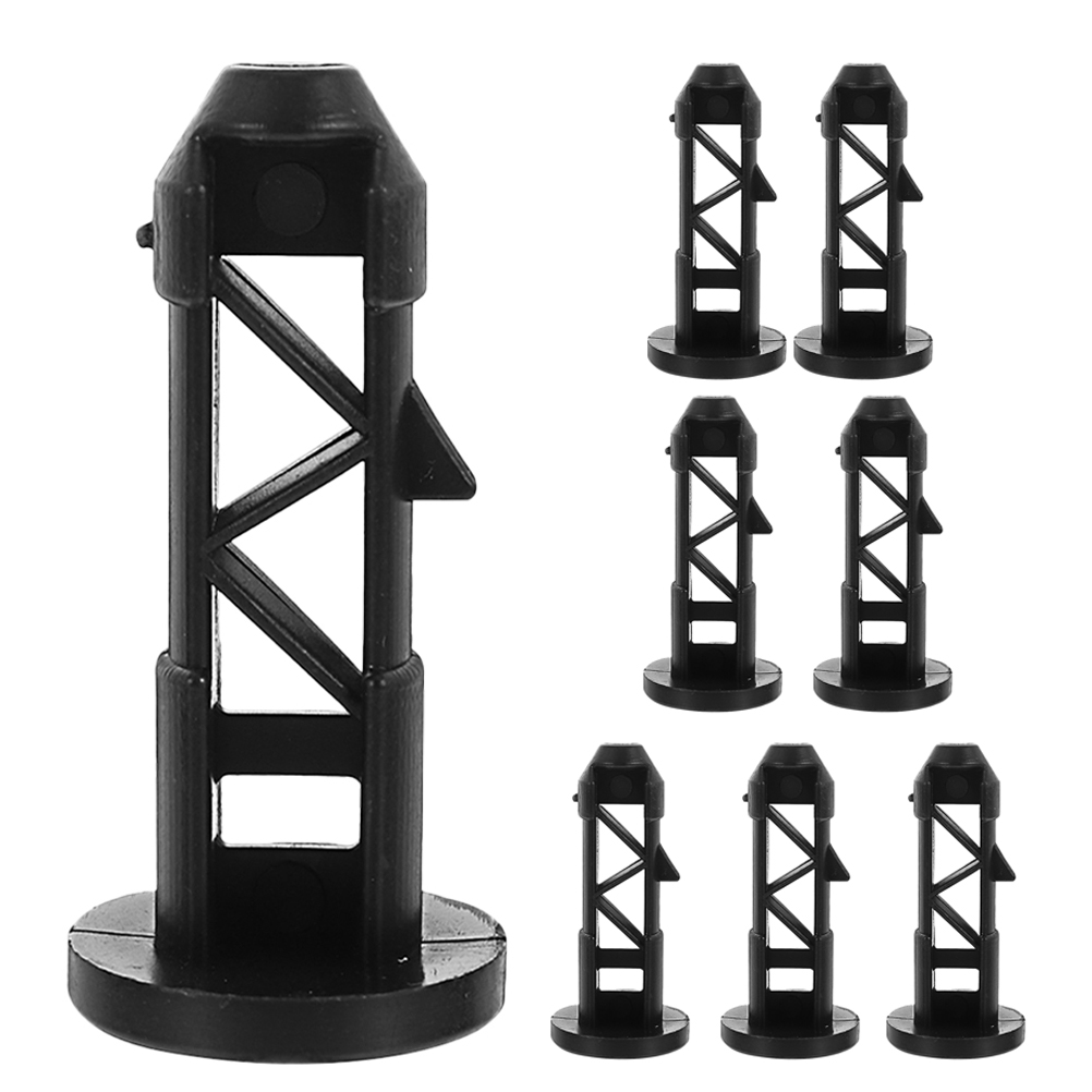 Voiceine 8PCS Trash Can Latch Bin Lid Hinge Pins Plastic Wheeled Trash ...