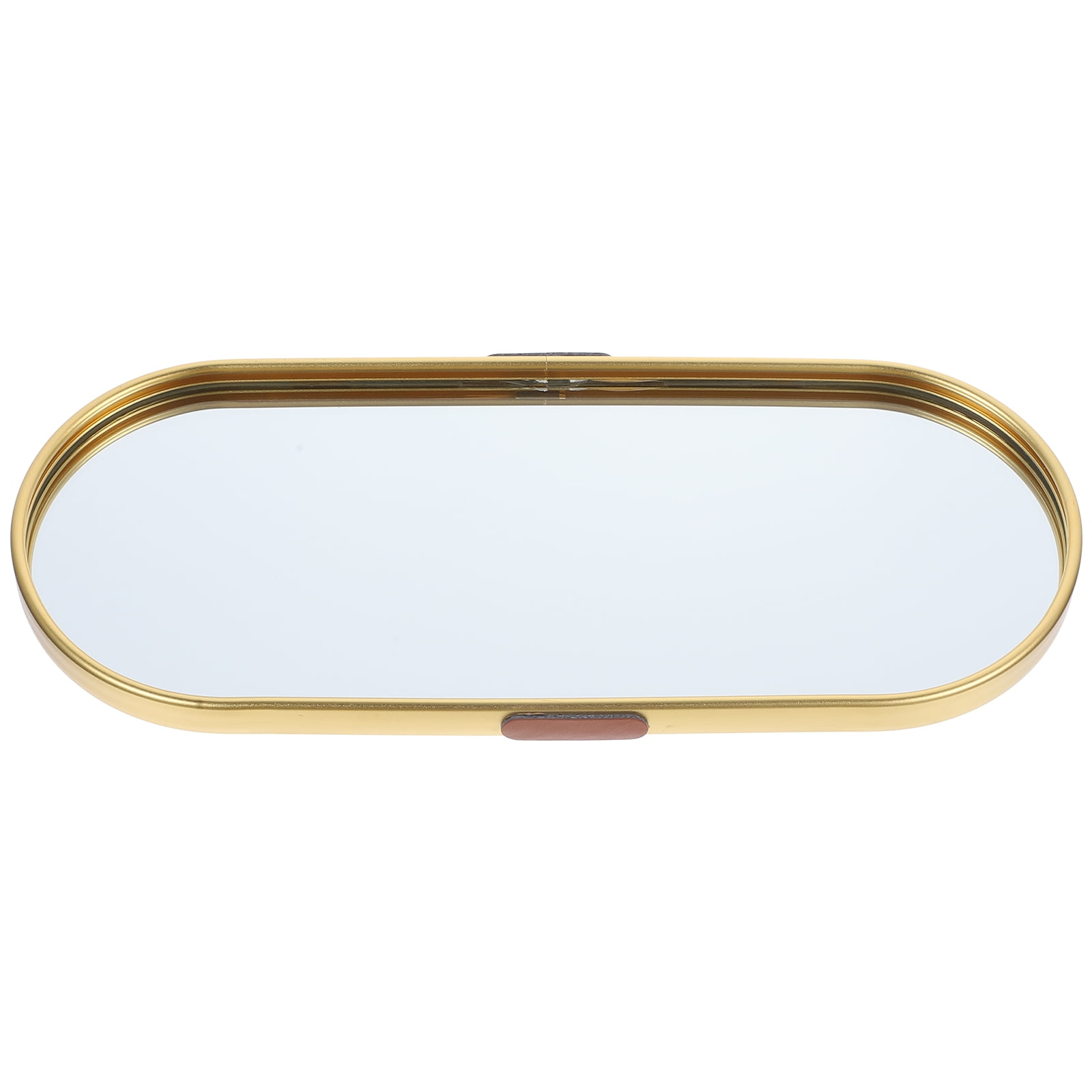 Voiceine Decorative Mirror Tray Dresser Mirrored Serving Tray Jewelry ...