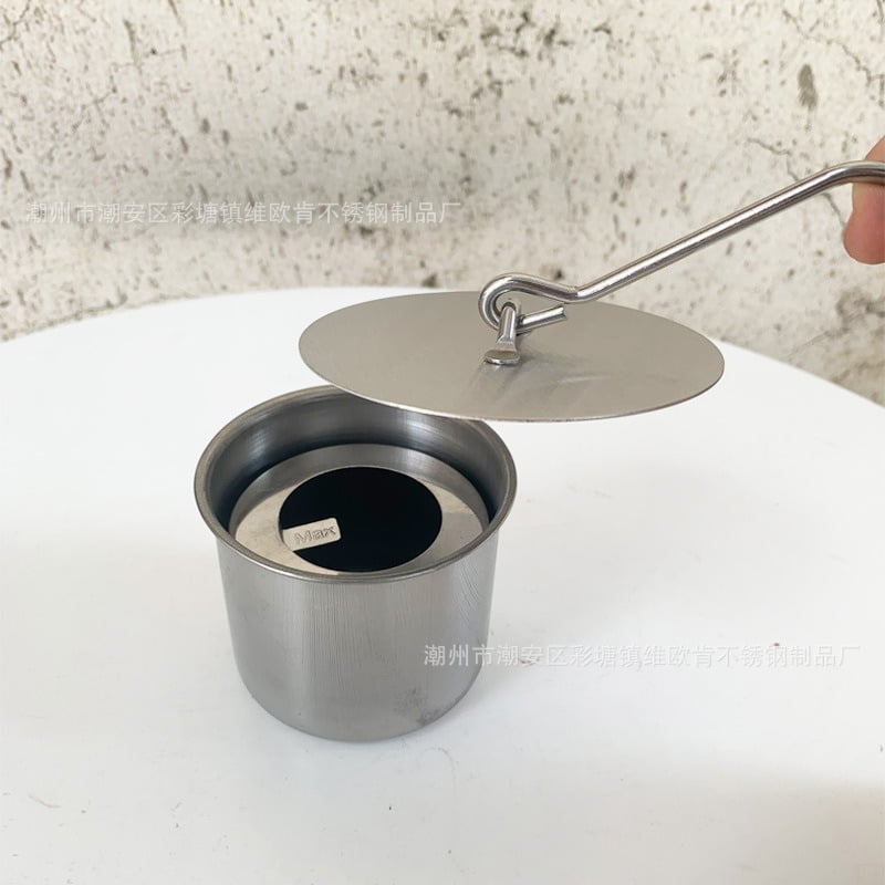 Voiceine Portable Tabletop Fire Pit Insert Kit Mini Stainless Steel ...