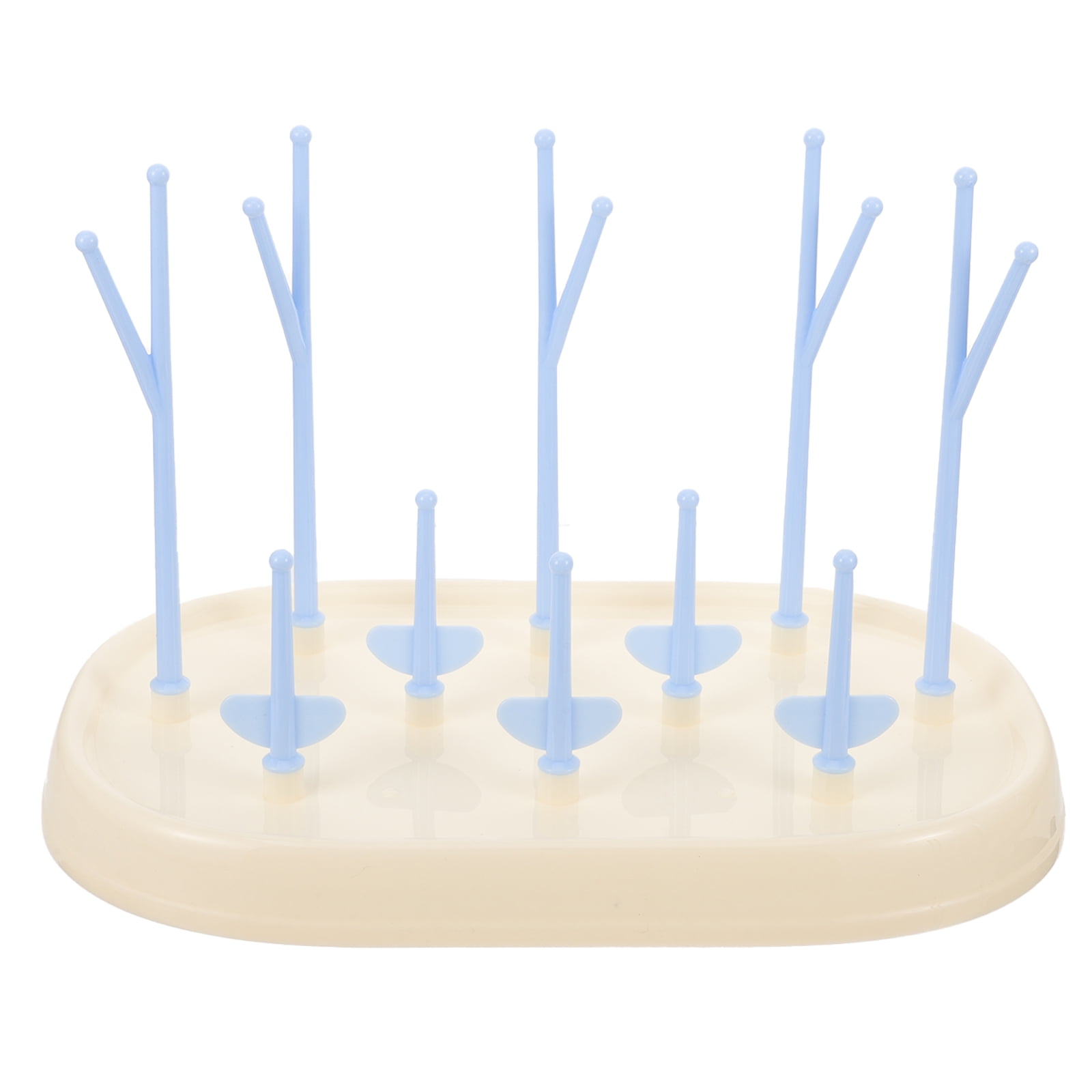 Voiceine Safe Detachable Baby Bottle Drying Rack Baby Organizer Drainer ...