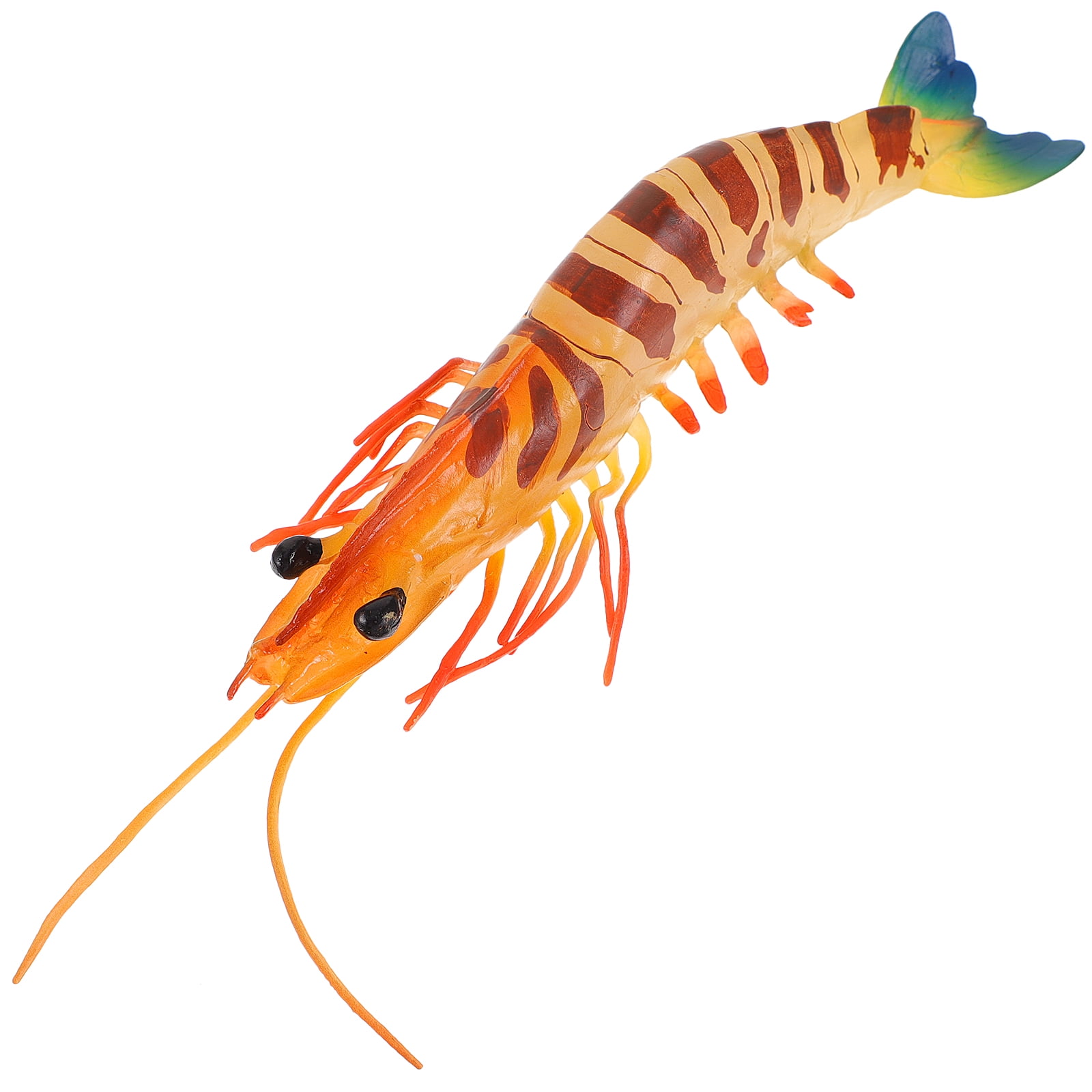 Voiceine Simulation Shrimp Figurine Shrimp Figure Shrimp Model ...