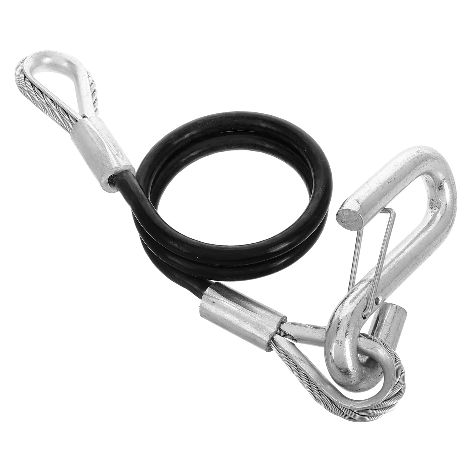 Voiceine Trailer Safety Cables Self-Coiling Towing Cables Tow Safety ...