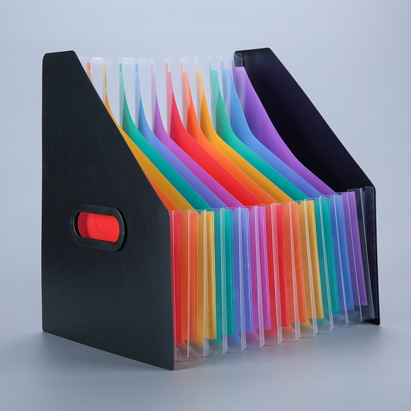 Voiceine Vertical Accordion Folder Construction Paper Organizer Receipt ...