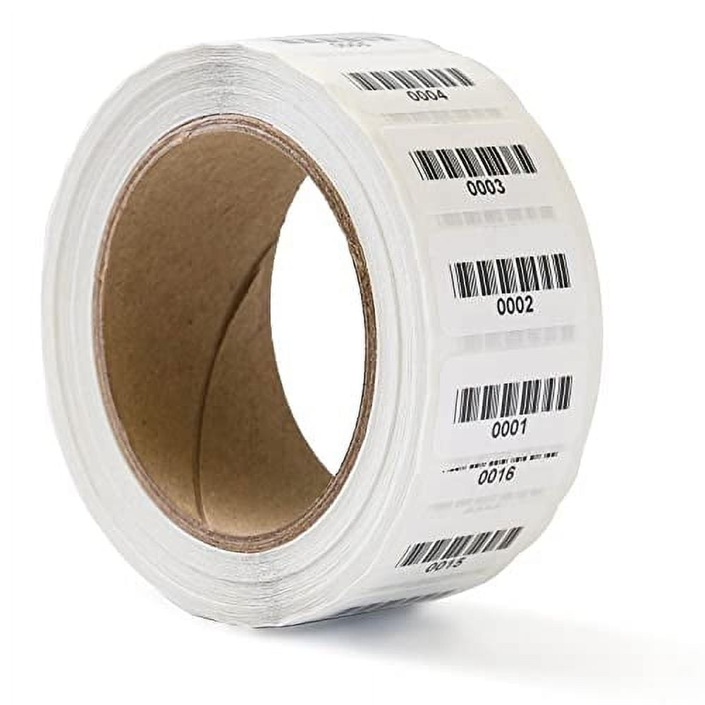 Voiding Labels/Tags with Sequential Number Bar-Codes Rolls | 0.75" x 1. ...