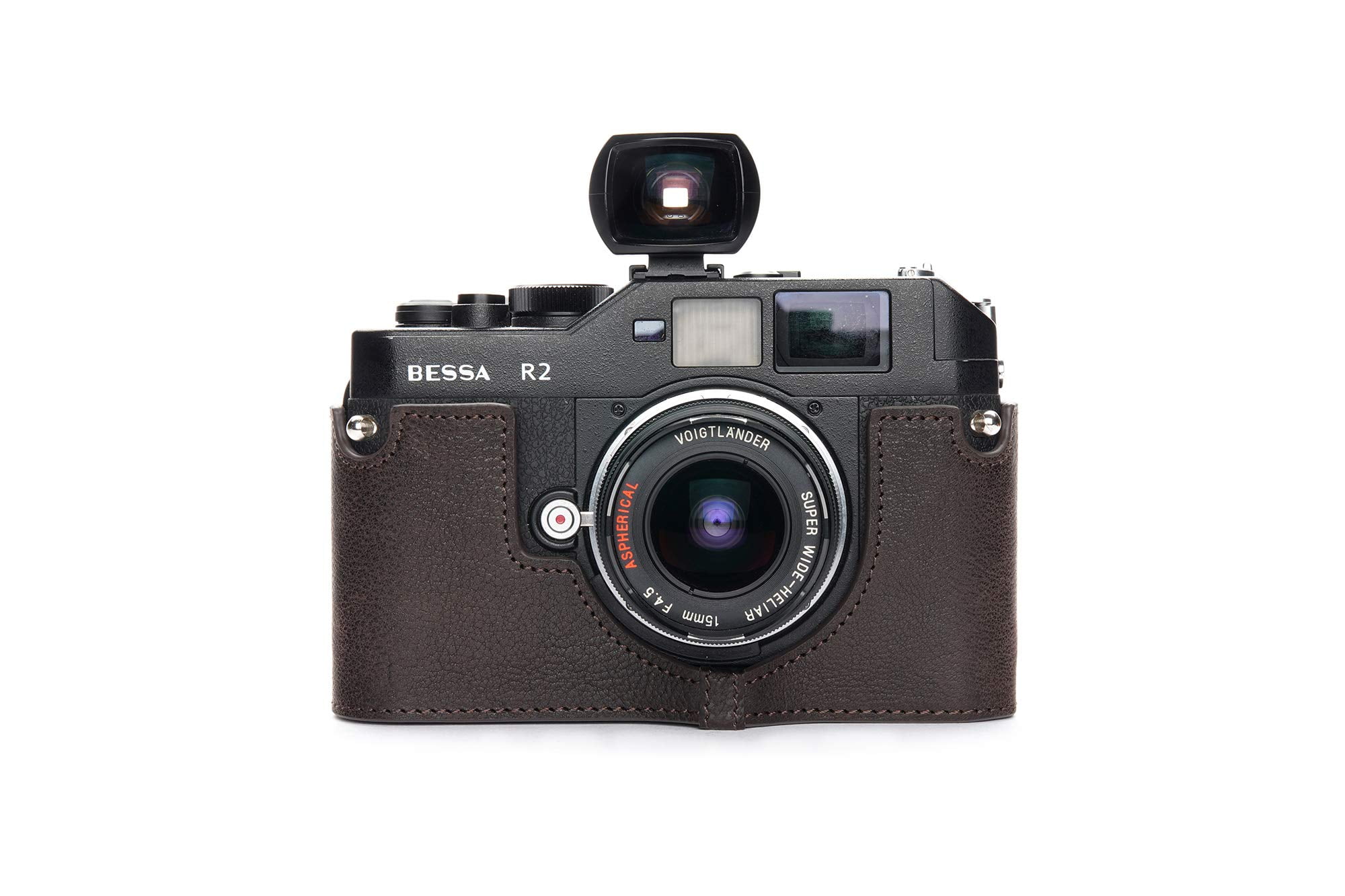 Voigtlander Bessa R2 Case, IFF17 BolinUS Handmade Genuine Real Leather ...