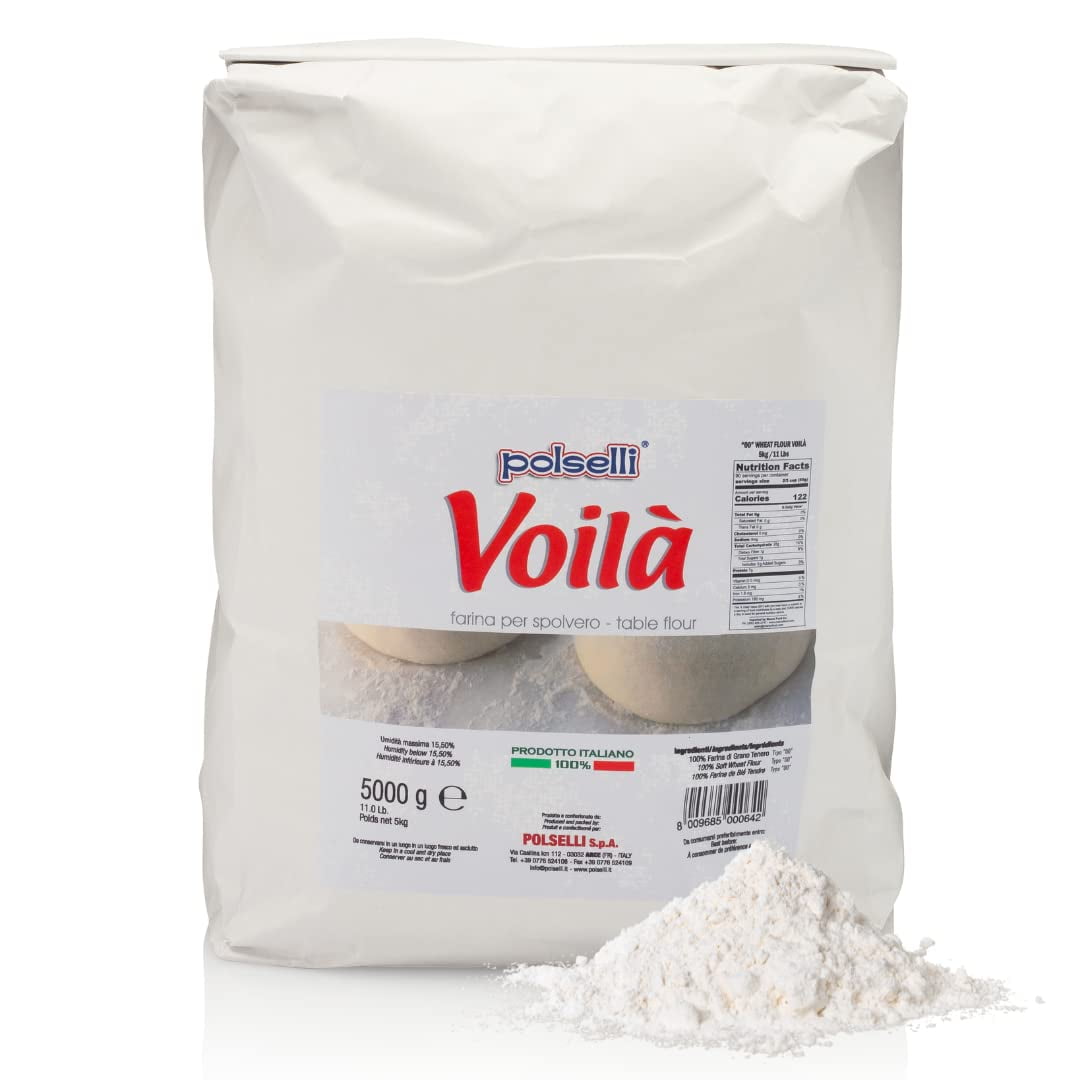 Voila, Table and Dusting BDF32 Flour, Soft Wheat, Pizza, Baking, Pasta ...