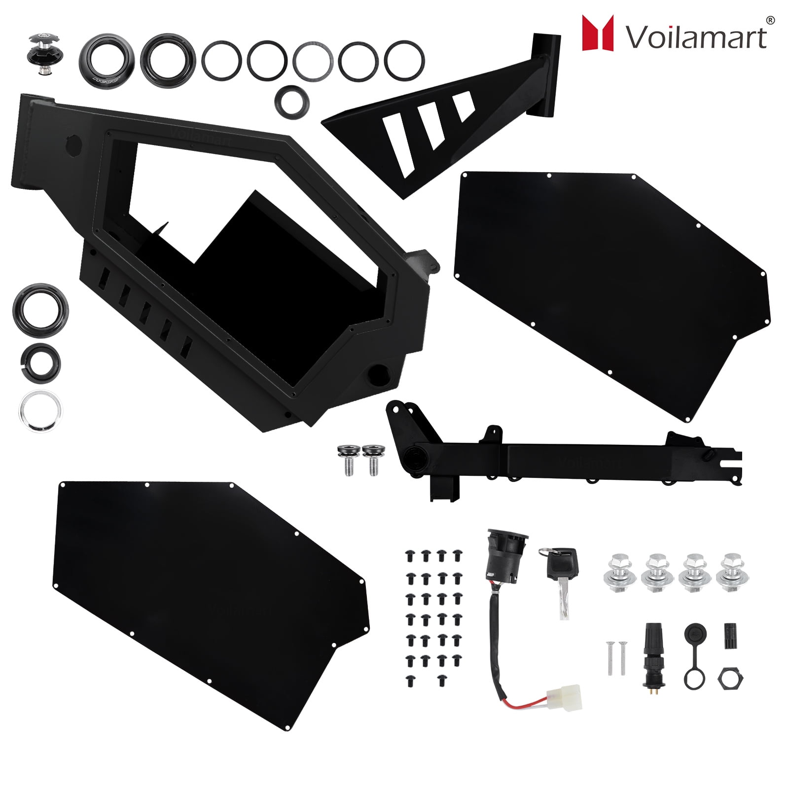 Voilamart Stealth Bomber 26" Rear Wheel Electric Bicycle Conversion Kit ...