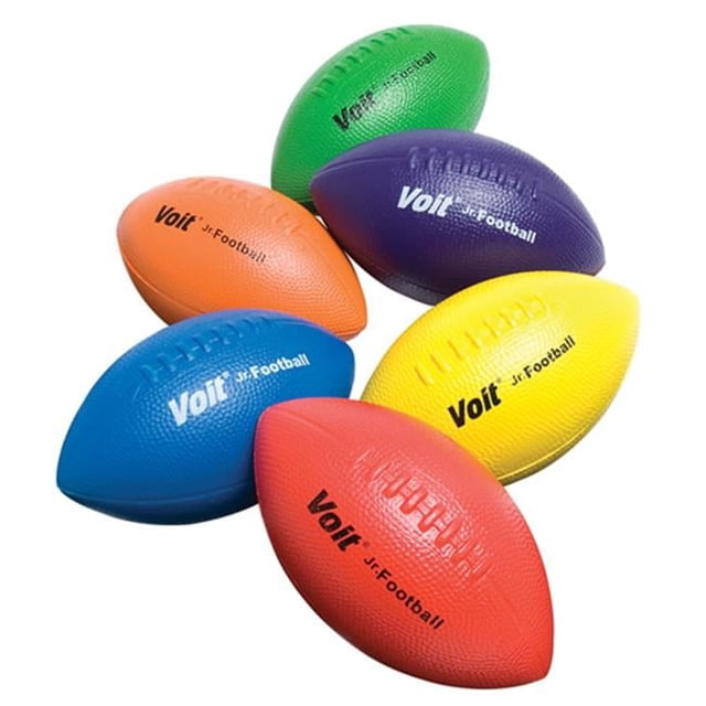 Voit 1243819 8.5 in. Tuff Coated Foam Mini Football, Blue - Walmart ...