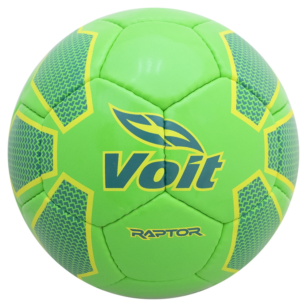 Voit Raptor Soccer Ball, Green No.5 PVC- Hand-Stitched for Stability ...