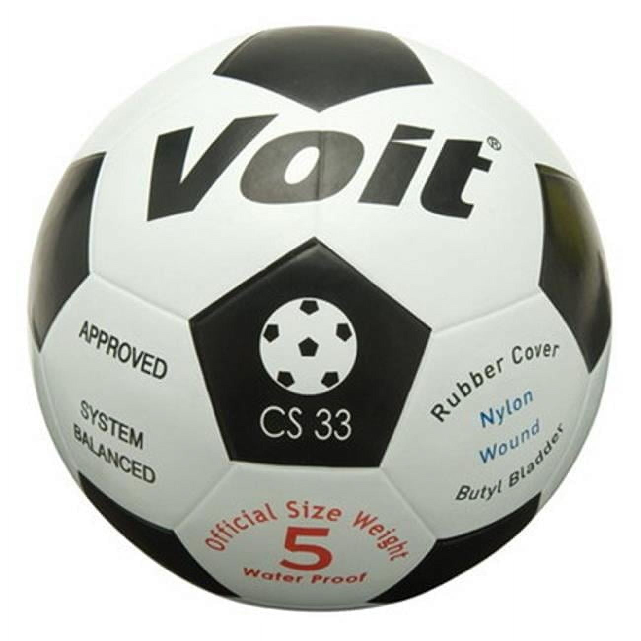 Voit VCS33XXX Rubber Soccer Ball, Size 5 - Walmart.com