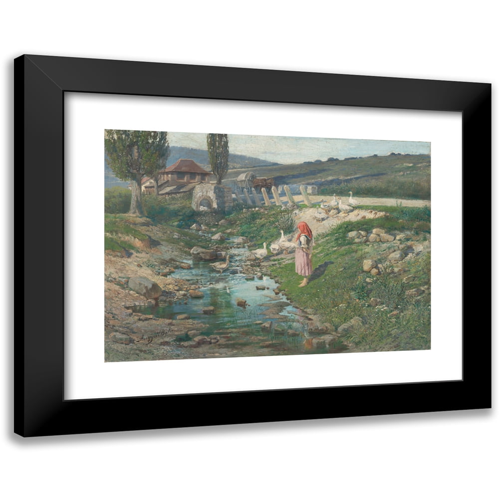 Vojtech Angyal 18x14 Black Modern Framed Museum Art Print Titled ...
