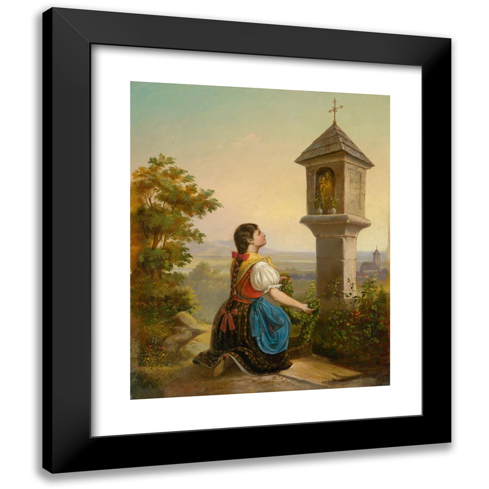 Vojtech Klimkovič 12x14 Black Modern Framed Museum Art Print Titled ...