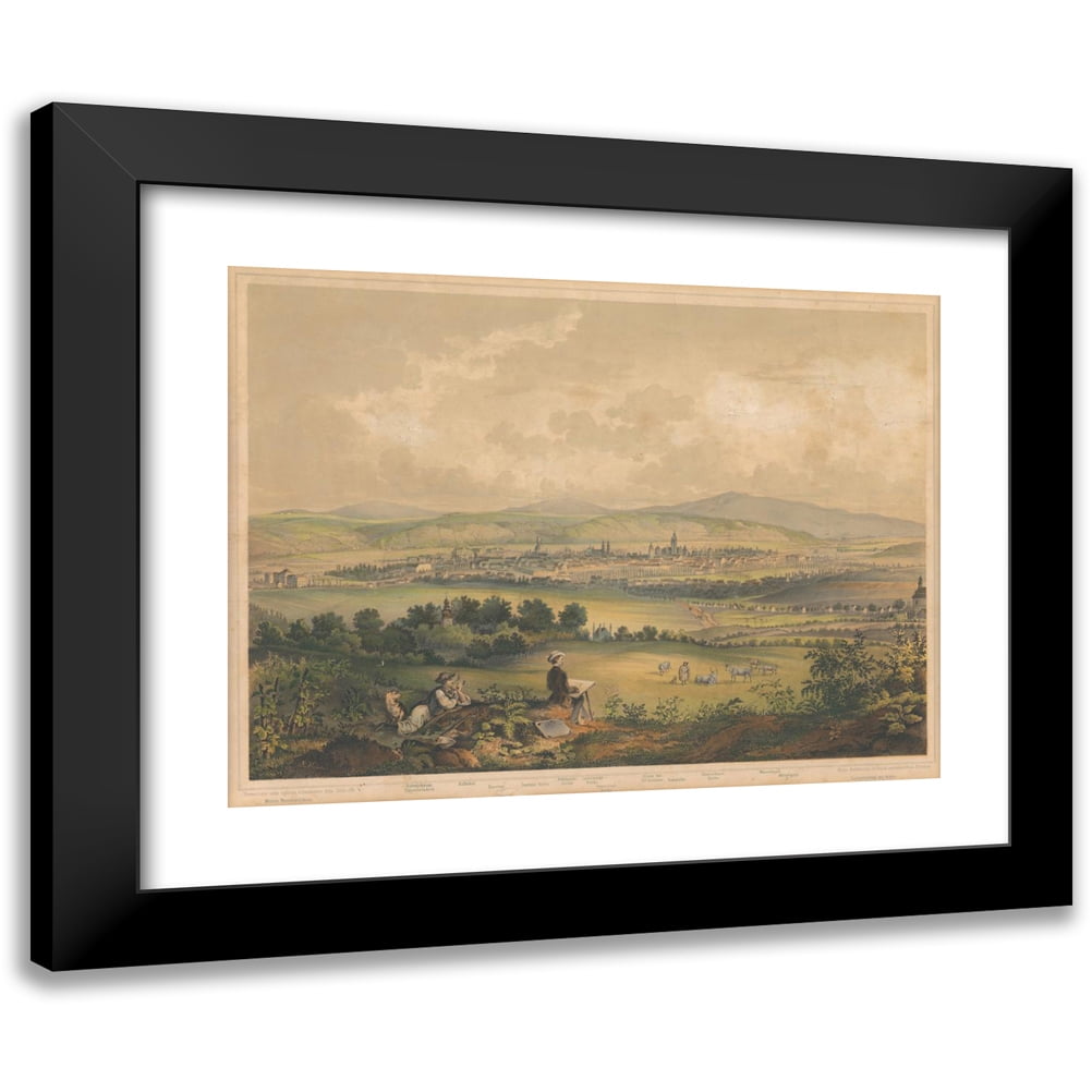 Vojtech Klimkovič 14x12 Black Modern Framed Museum Art Print Titled ...
