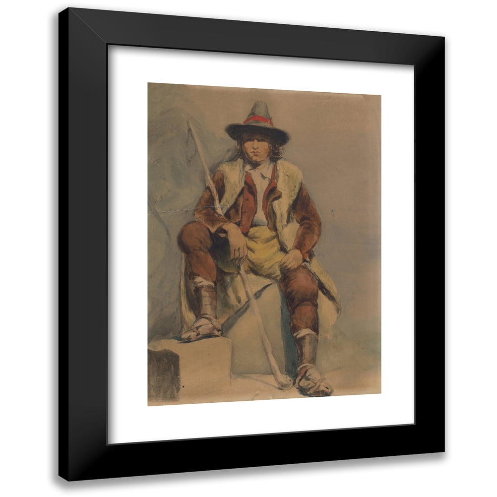 Vojtech Klimkovič 14x18 Black Modern Framed Museum Art Print Titled - A ...