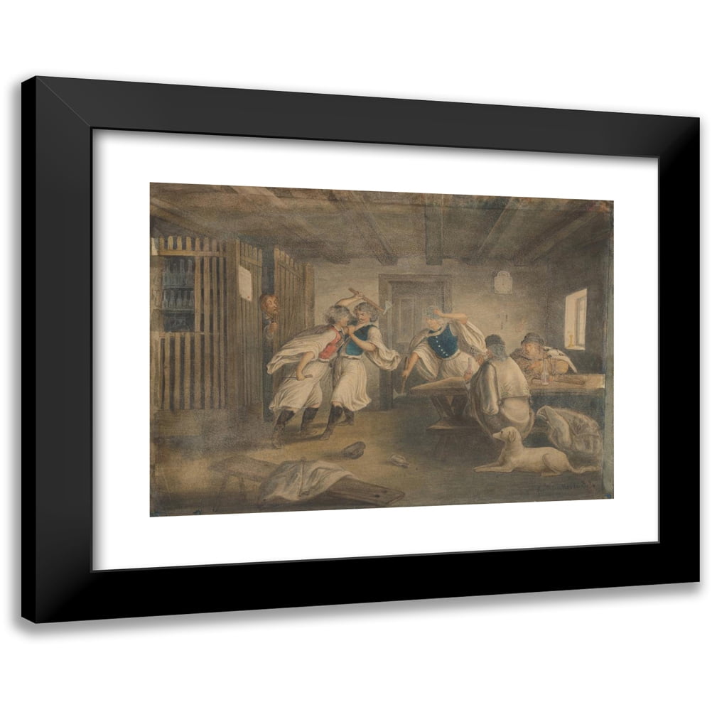 Vojtech Klimkovič 18x14 Black Modern Framed Museum Art Print Titled - A ...