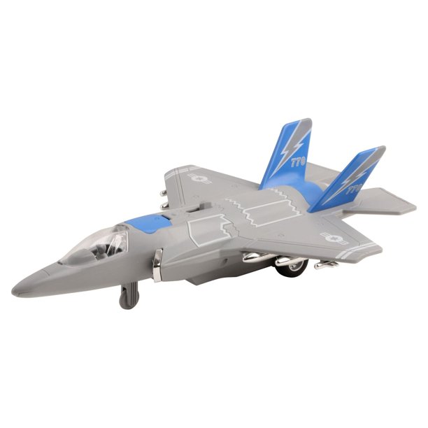 Vokodo Army Air Force Fighter Jet F-22 Toy Military Airplane Friction ...