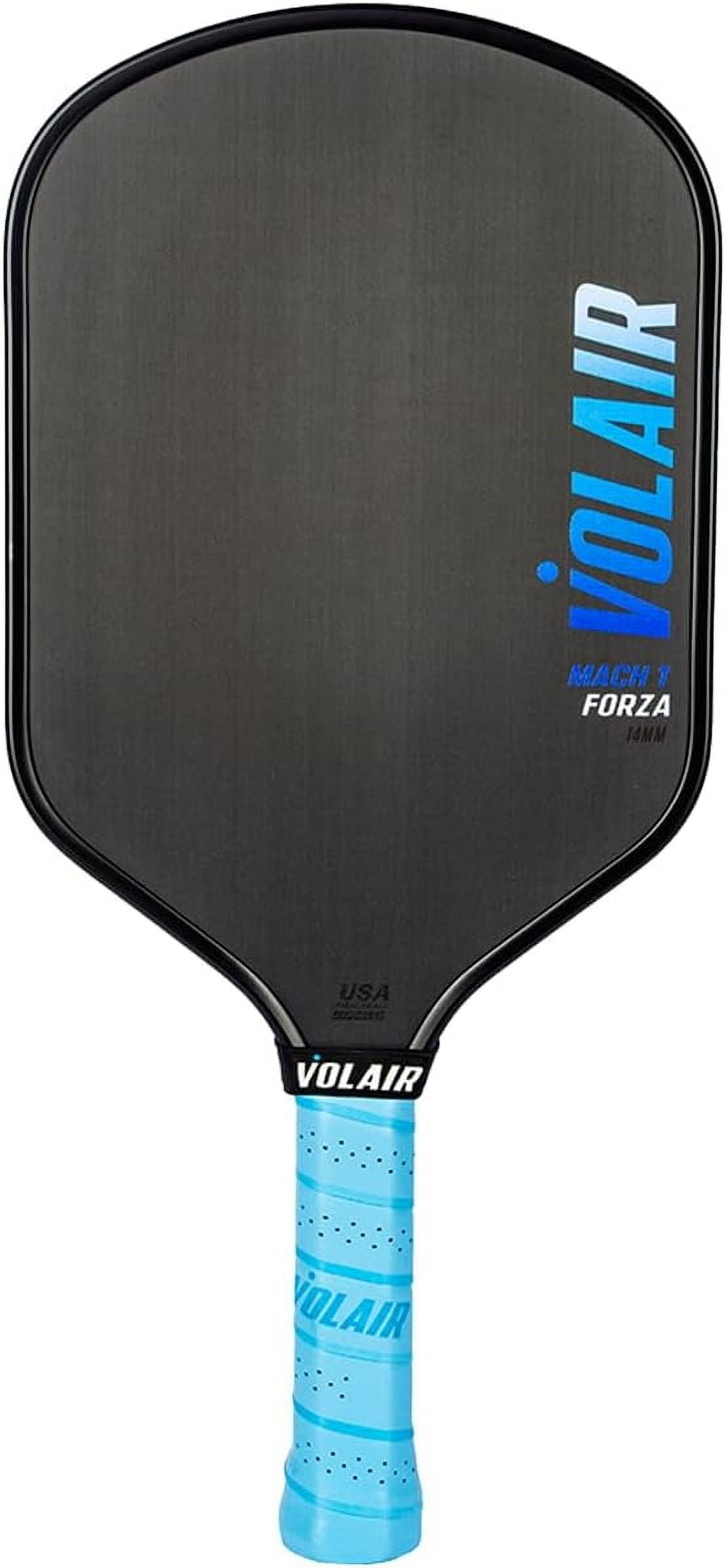 Volair Pickleball - Mach 1 Forza Paddle - for Spin, Control and Power - Toray T700 Carbon Fiber ...