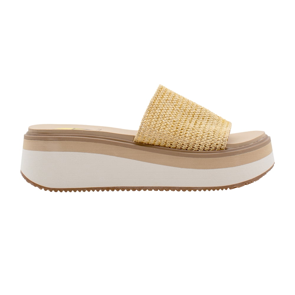 Volatile Womens Portobello Platform Slide Wedge Casual Shoes - Walmart.com