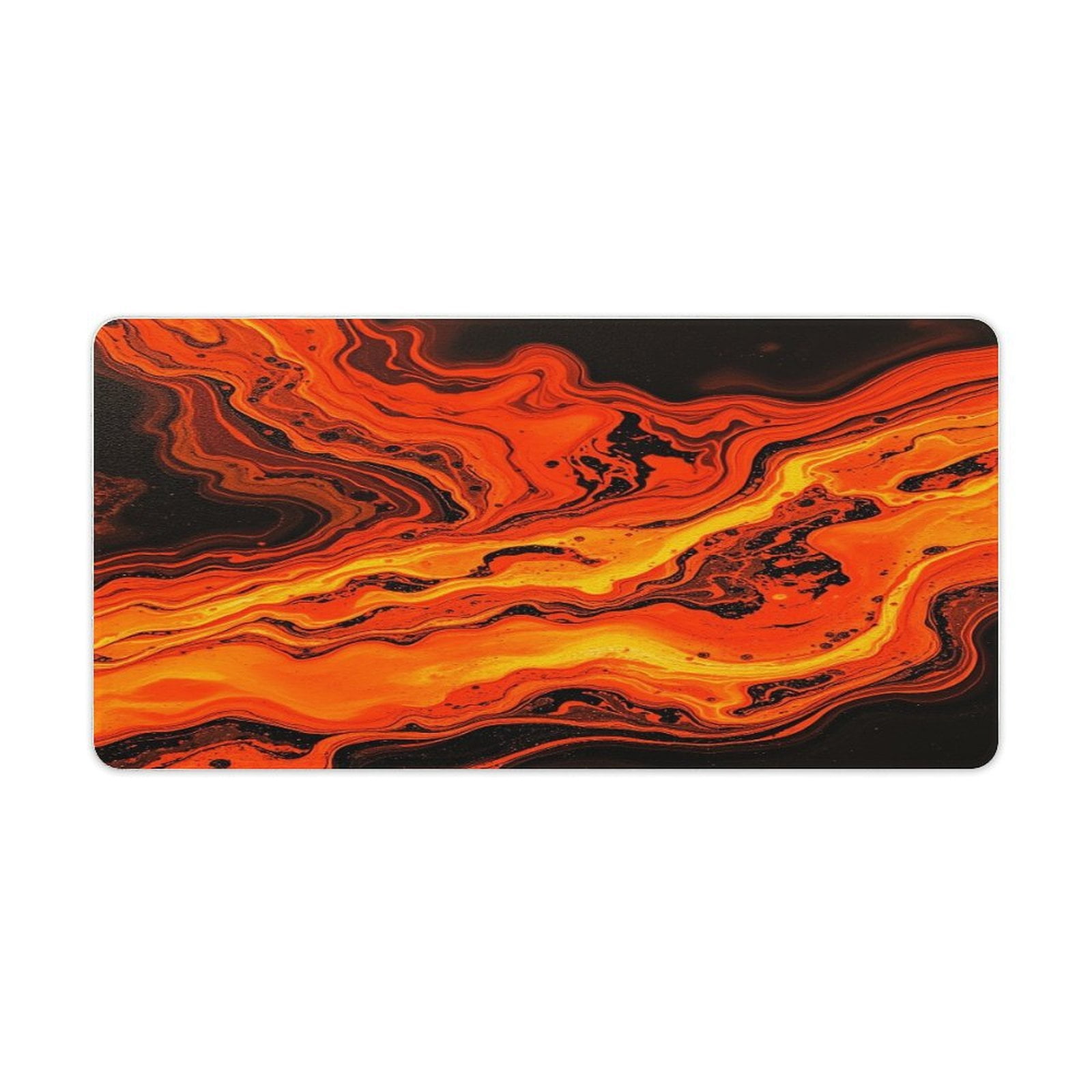 Volcanic Rock Mousepad Gamer Desk Mat Large Keyboard Pad Carpet ...