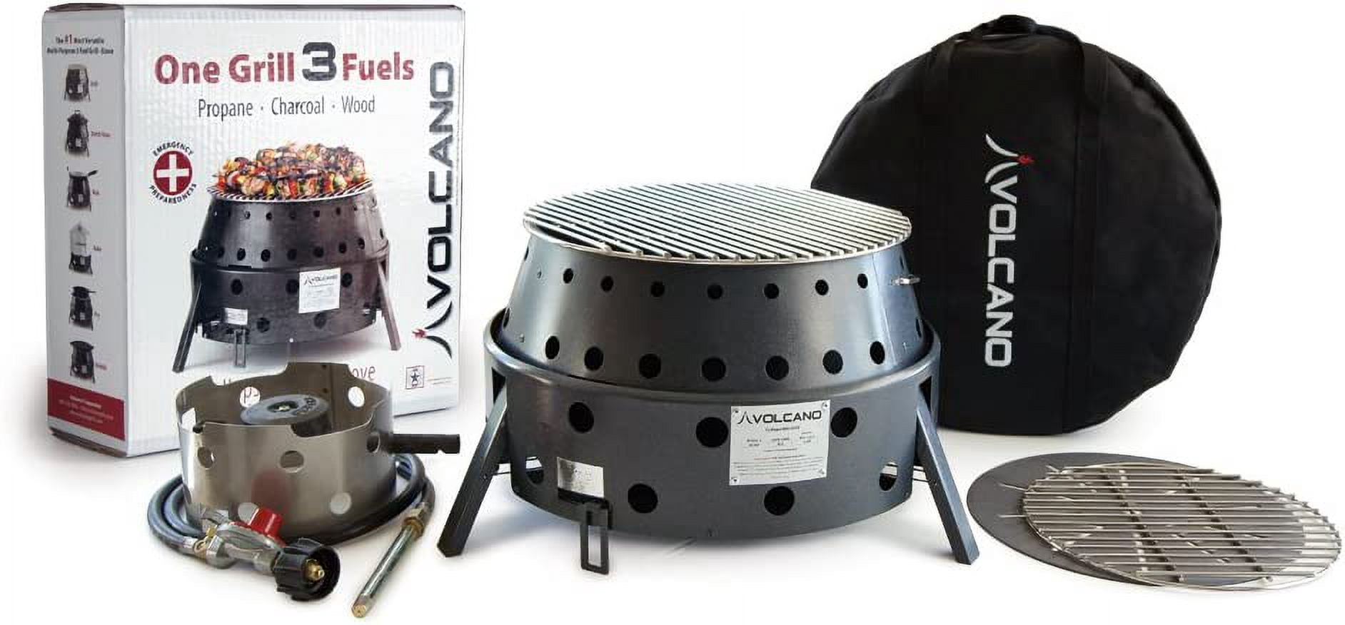 Volcano 3 Collapsible Propane Grill - Walmart.com