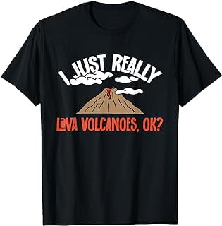 Volcano Geology Volcanology Lava Volcano T-Shirt - Walmart.com